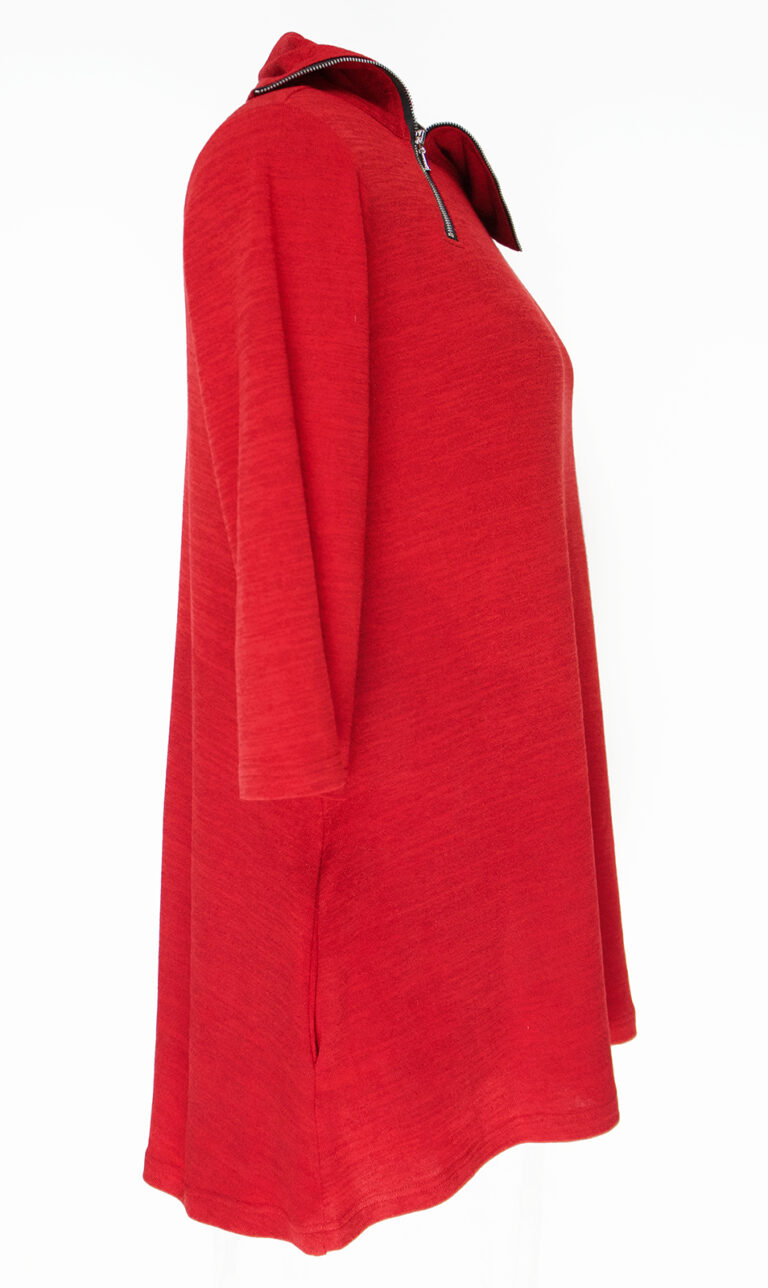 Beth Sweater Top Red | Babs Clothing